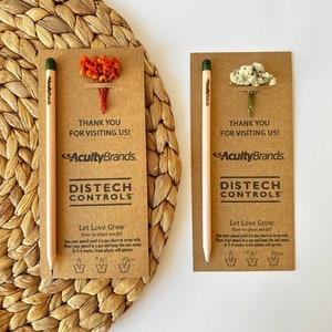 Personalized Corporate Seed Pencil Gifts for Clients, Company Event ...