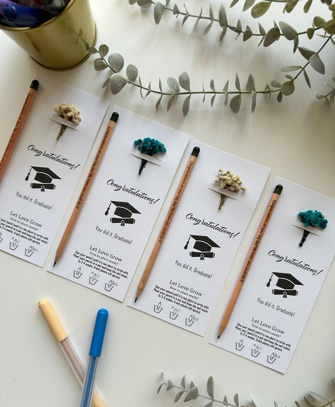 Graduation Party Favors, Teacher Gifts, Student Pen Gift, Graduation ...
