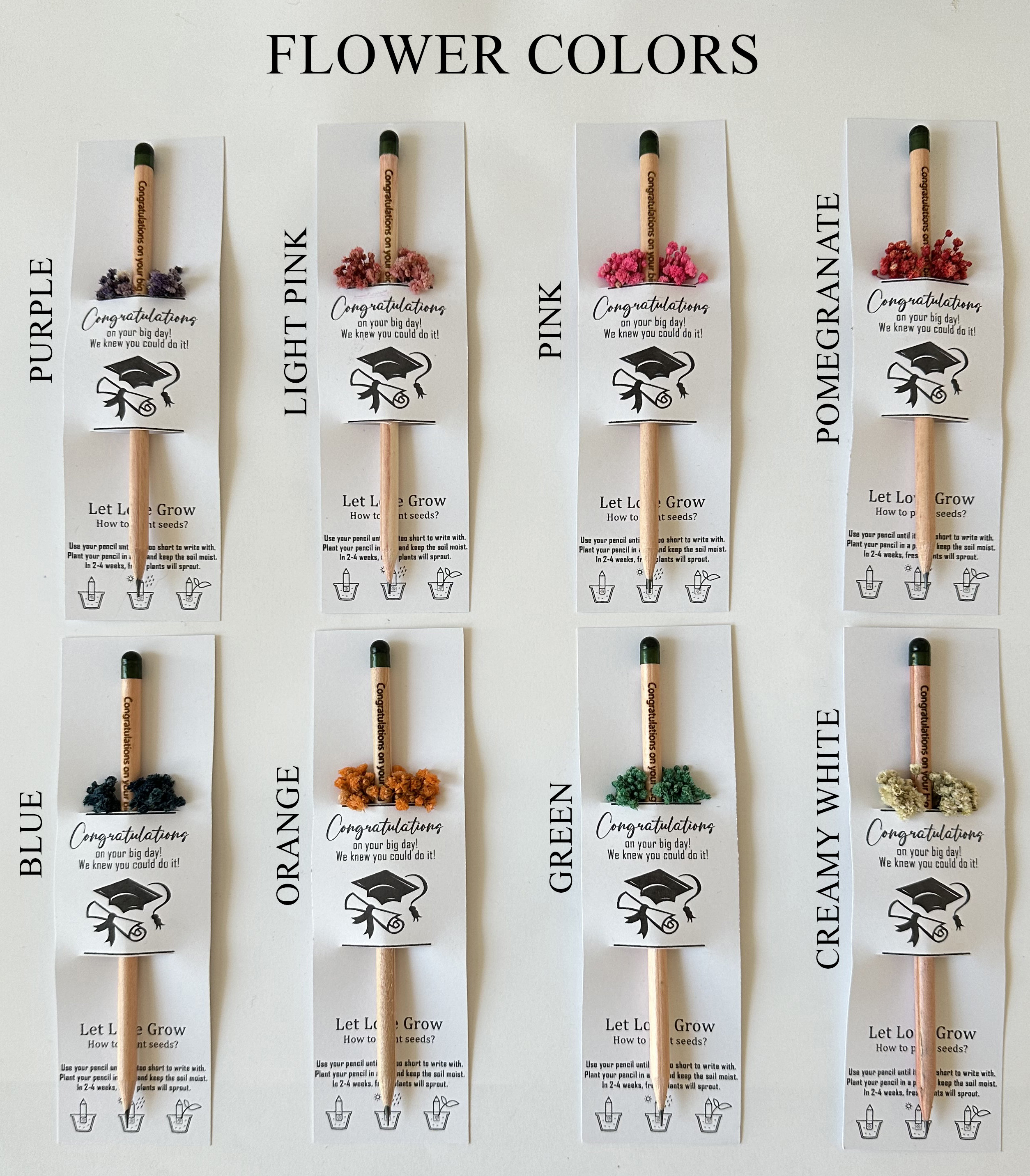 Graduation Celebration Gifts, Graduation Memorial Pencil Gifts ...