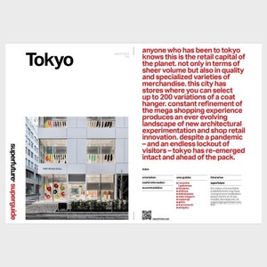 Tokyo Travel Guide | Superfuture® - Etsy