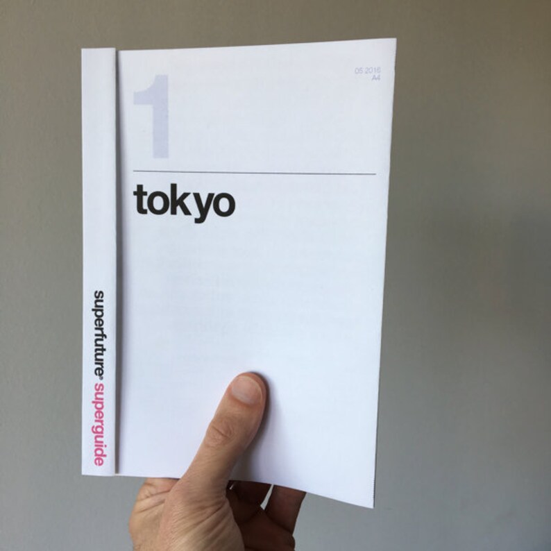 Tokyo Travel Guide Superfuture® - Etsy