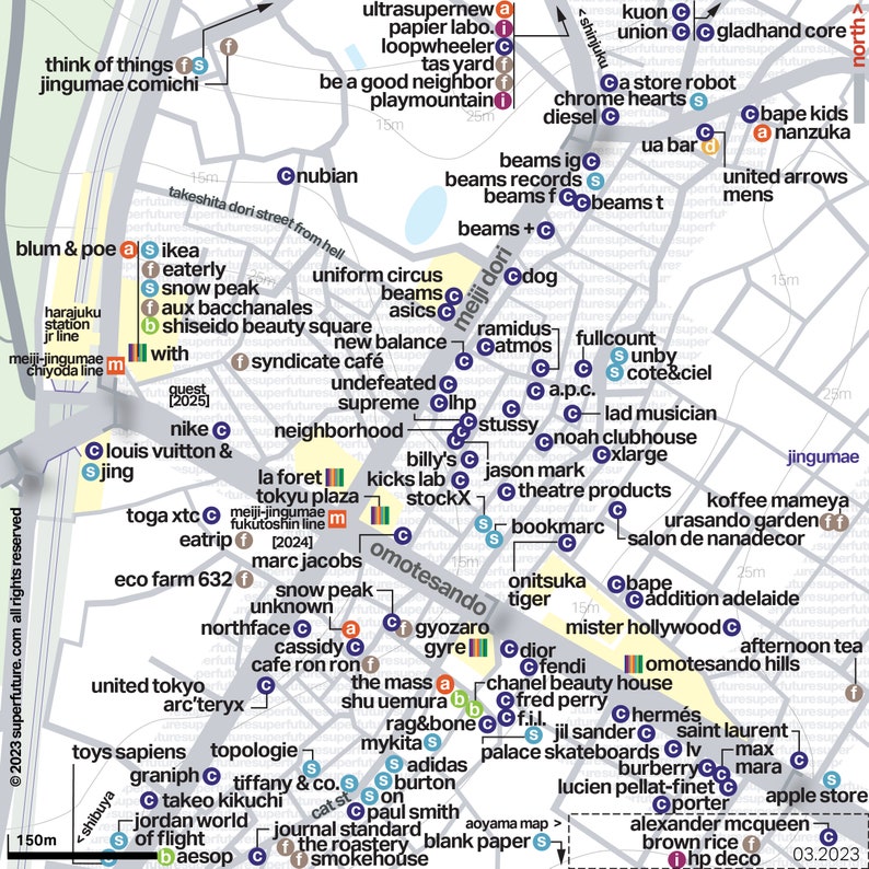 Tokyo Travel Guide | Superfuture® - Etsy