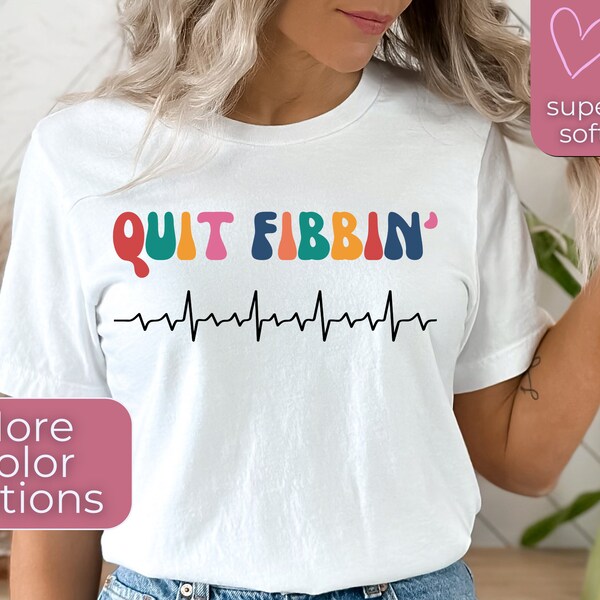 Ekg Tech Quit Fibbin - Etsy