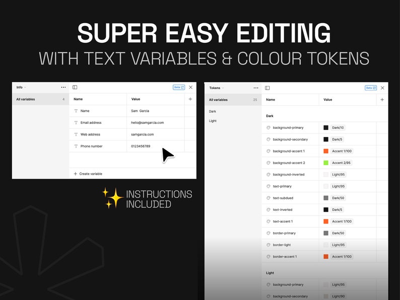 Developer Portfolio Template Figma Modern Tech Front-end - Etsy