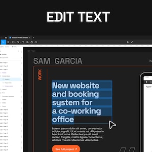 Developer Portfolio Template → Figma Modern Tech Front-end Dev Template ...