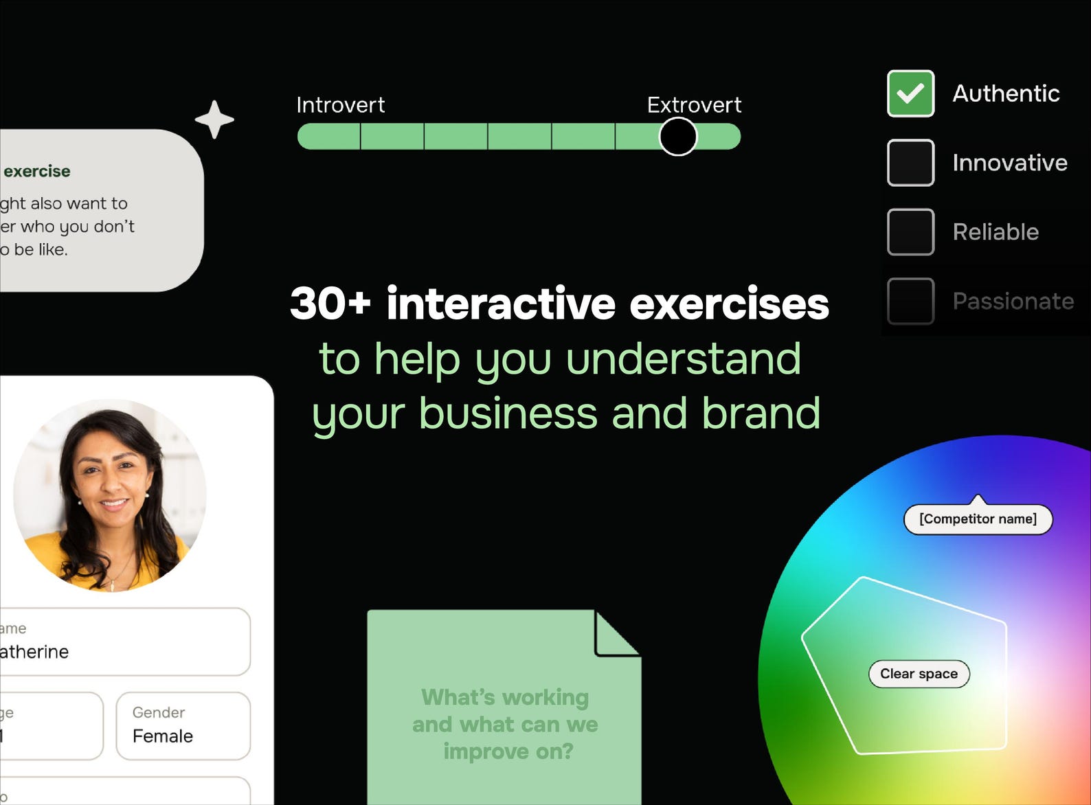 Branding Strategy Workshop Template - Professional Creative Exercise ...