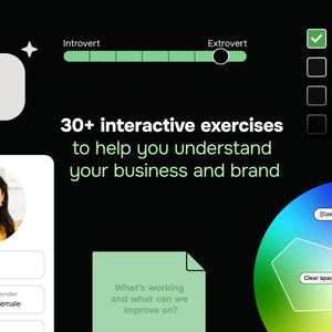 Personal Brand Strategy Workshop: Creative Exercise Guide for Figma ...