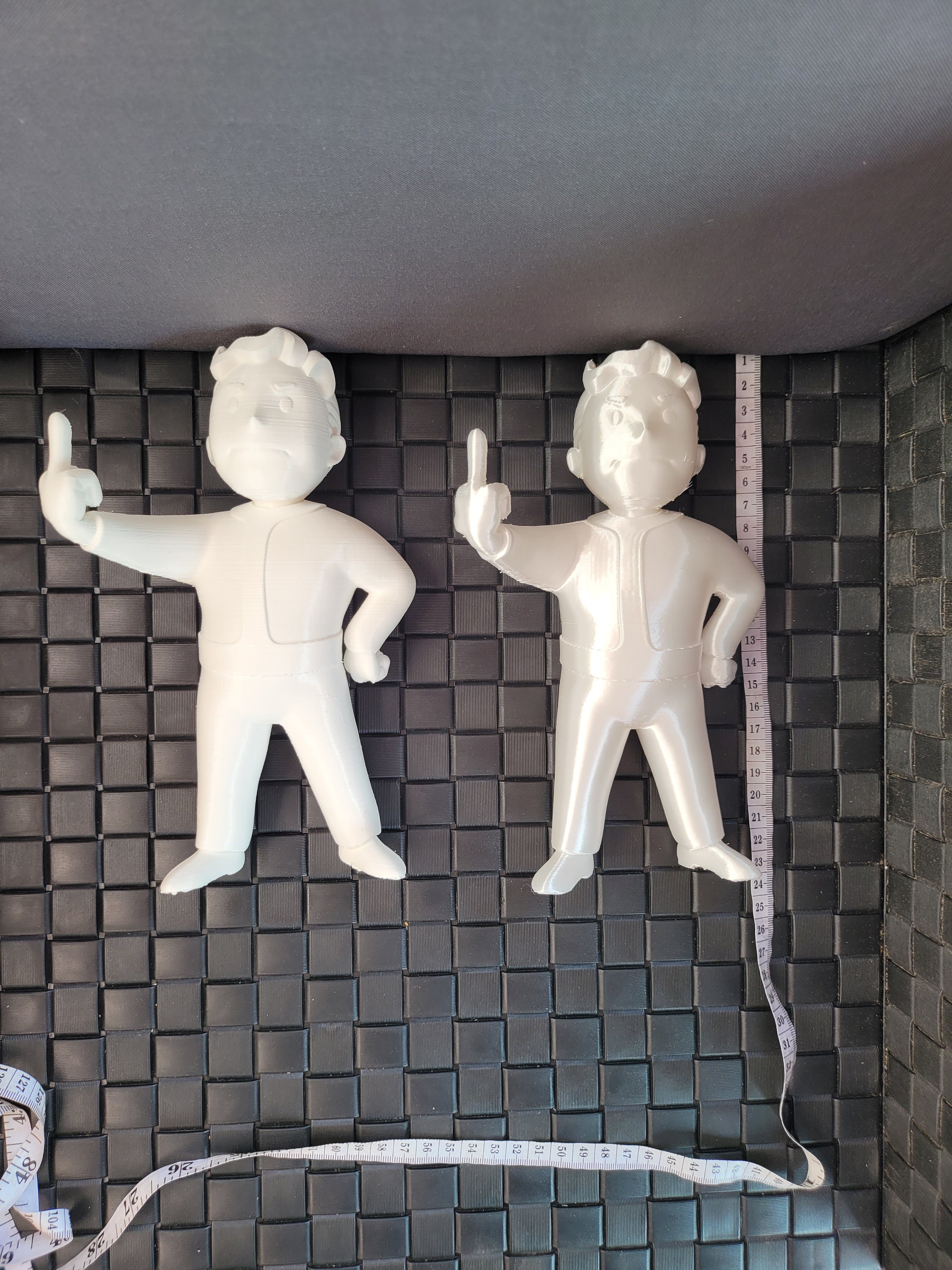 Fallout Bobblehead Inspirated Angry Vault Boy - Etsy