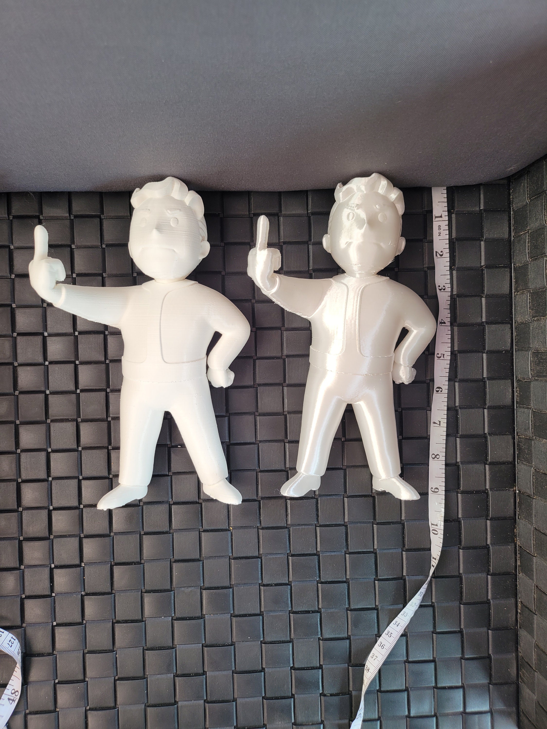 Fallout Bobblehead Inspirated Angry Vault Boy - Etsy