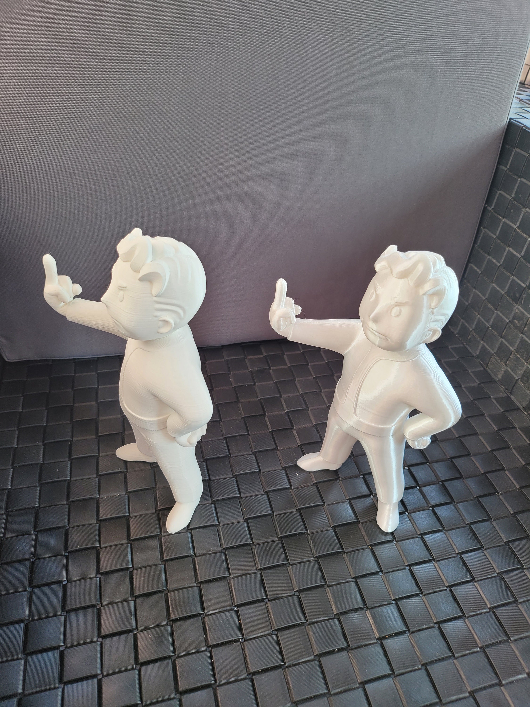 Fallout Bobblehead Inspirated Angry Vault Boy - Etsy