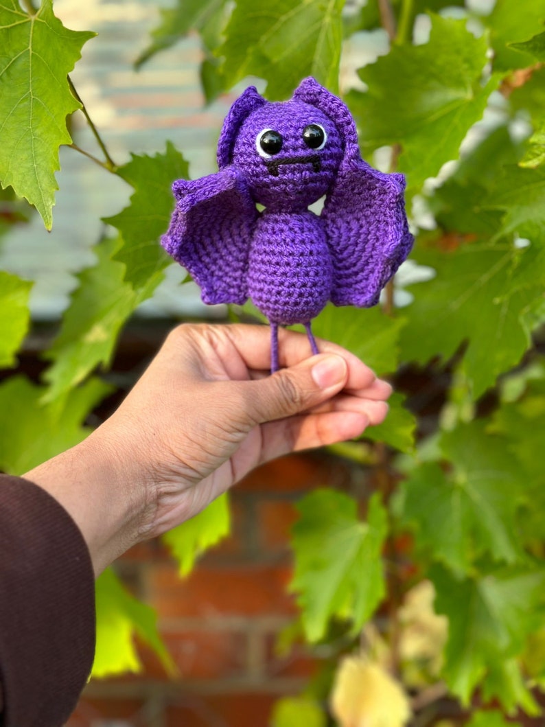 Bat Crochet for Halloween Amigurumi Scary Toy Bats Halloween Decoration ...