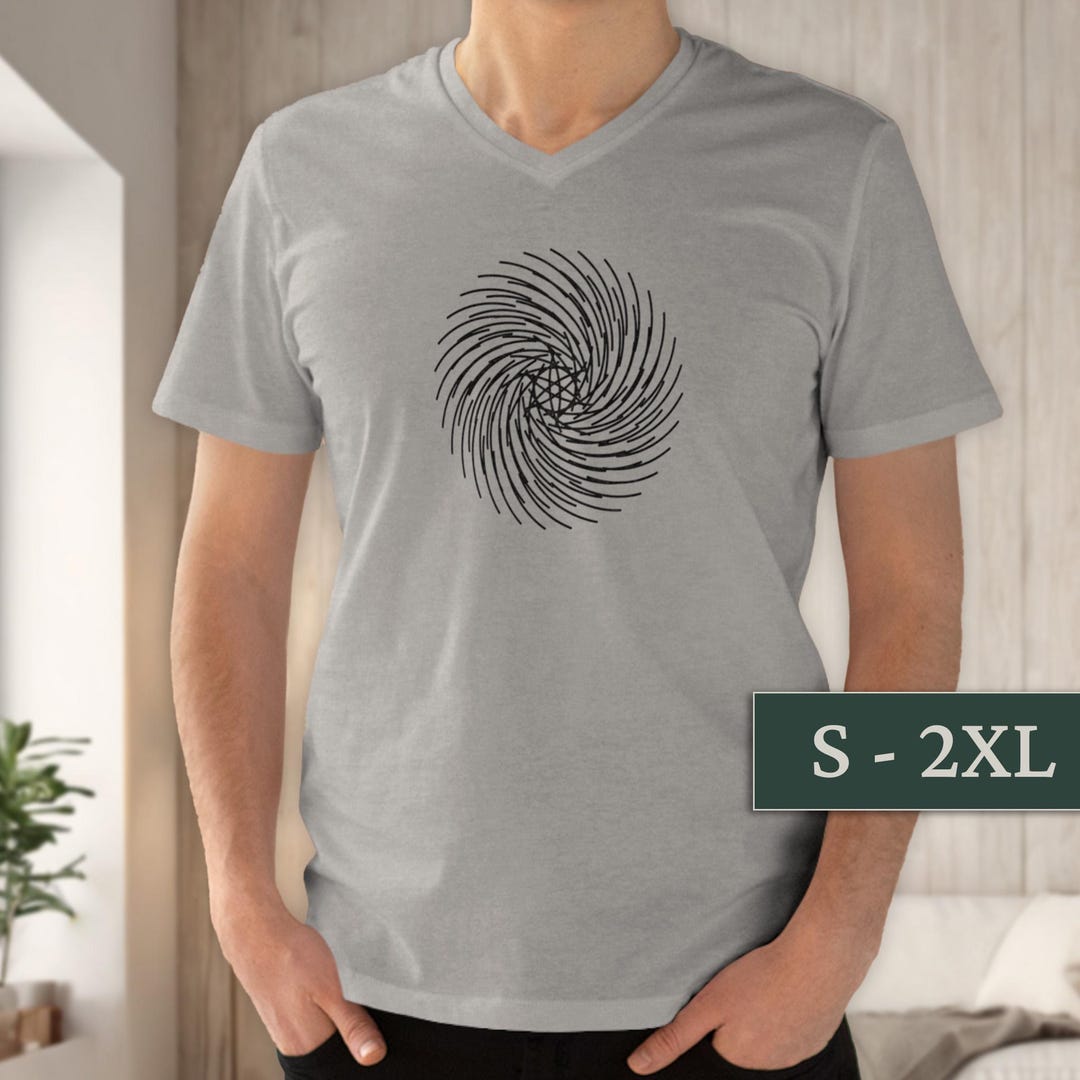 Sacred Geometry Shirt Math Teacher Gift Spiral Shirt Geometry Gift V ...
