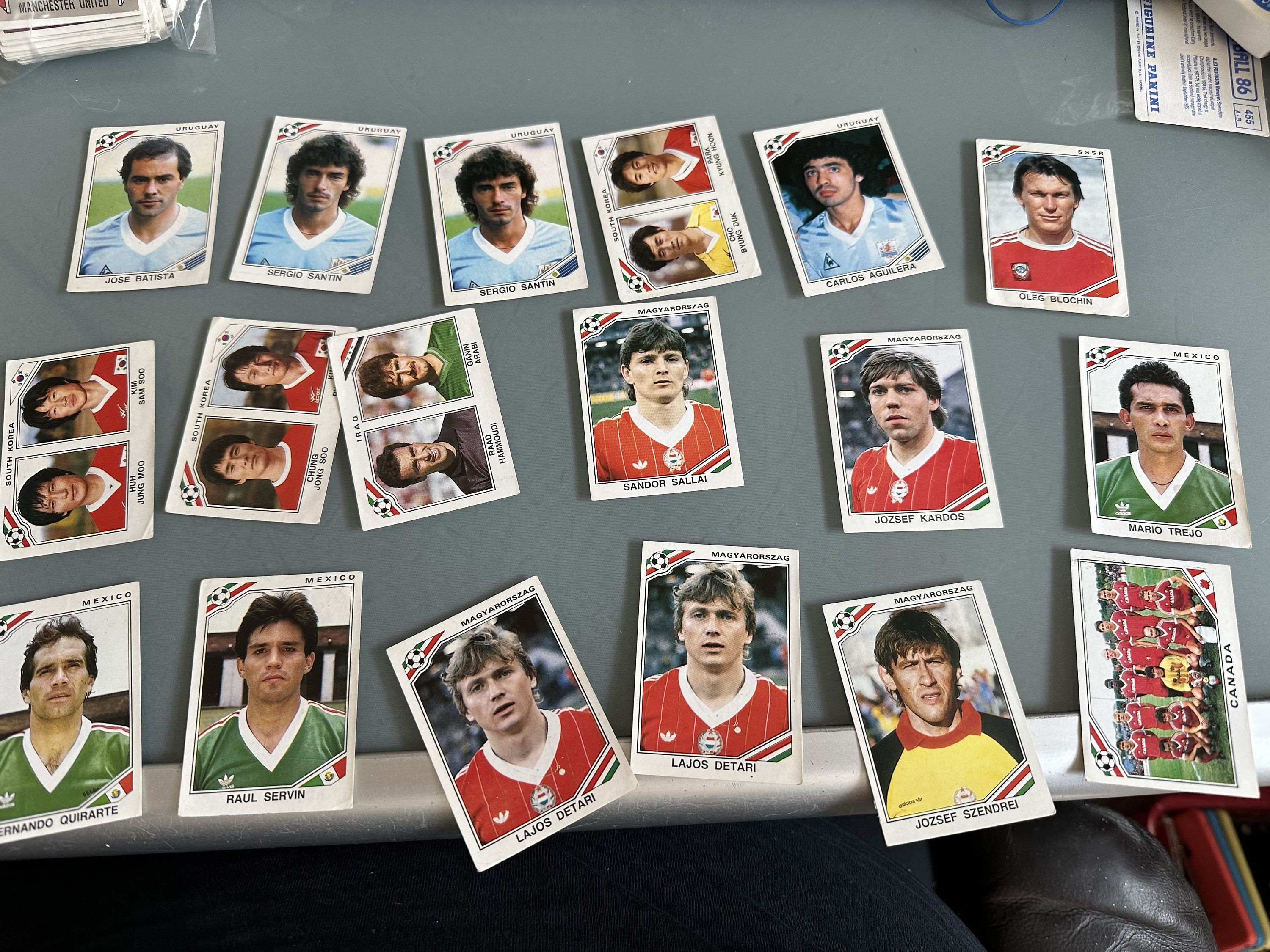 Panini Mexico 1986 Stickers - Etsy