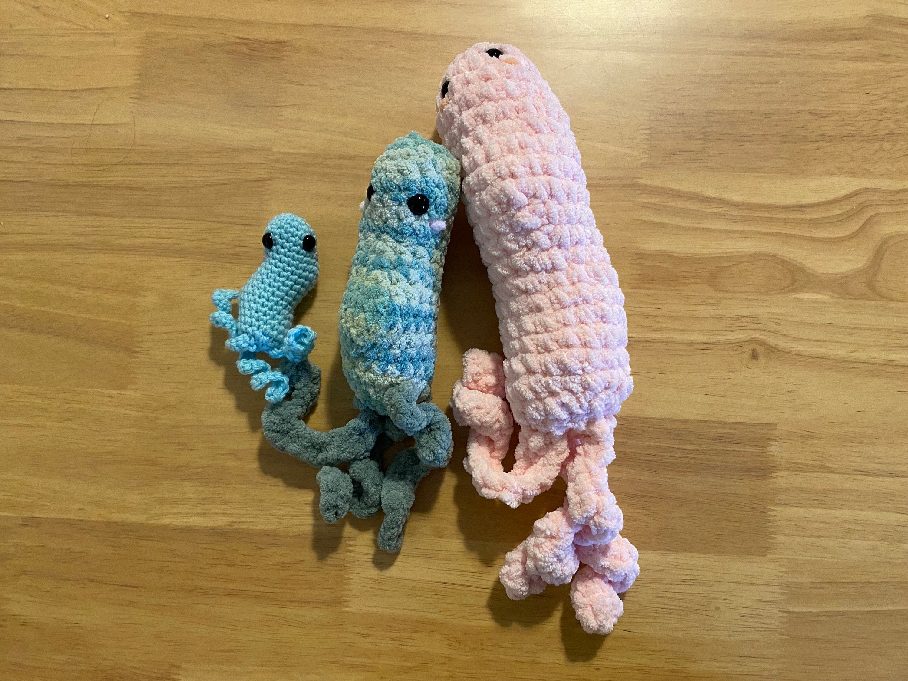 Crochet Helicobacter Bacteria Plush Yarn and Colour - Etsy