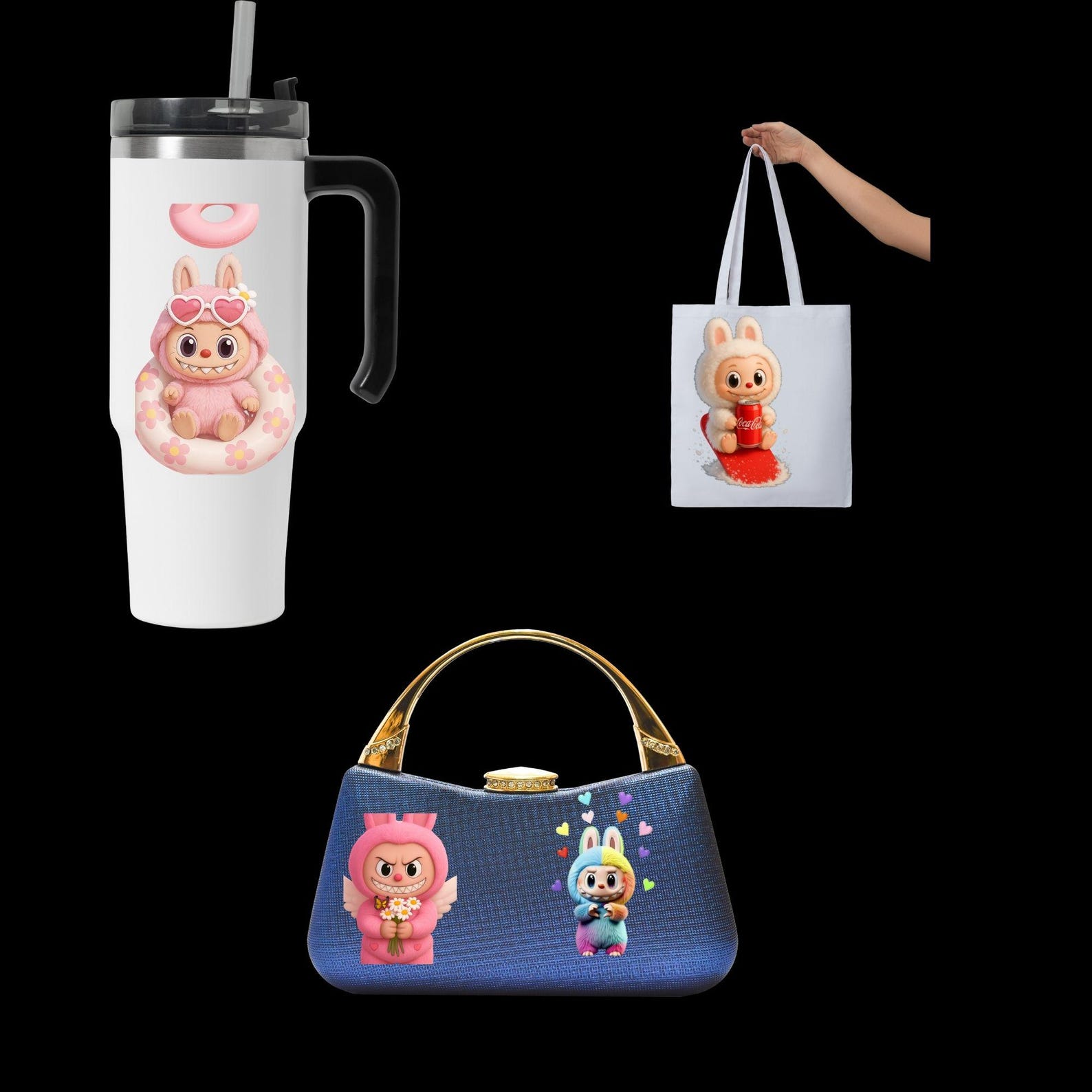 LA BABU Monster Cartoon PNG Clipart – Kawaii Costumed Characters ...