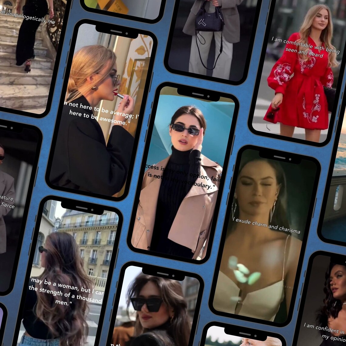 125girly Confidence Attitude Affirmation Video Reels Bundle, Instagram Story, Youtube Shorts ...