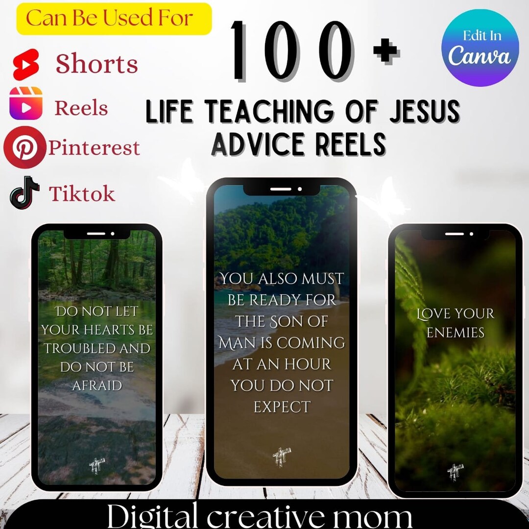 100 Life Teaching Jesus Advice Christian Motivational Quotes Video ...