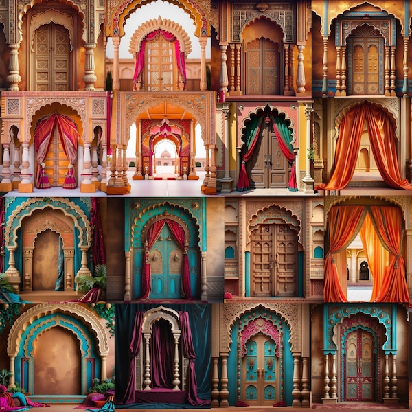 Indian Backdrop - Etsy