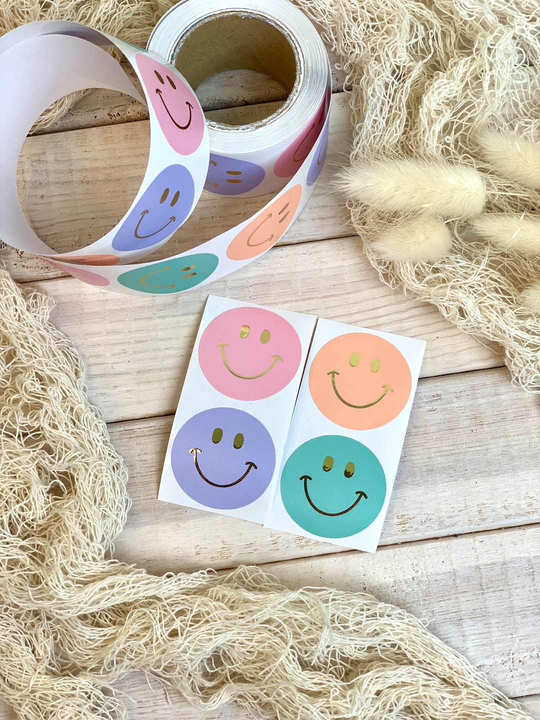 Stickers smileys, Gift Stickers, Packing Stickers, Stickers, Gold ...