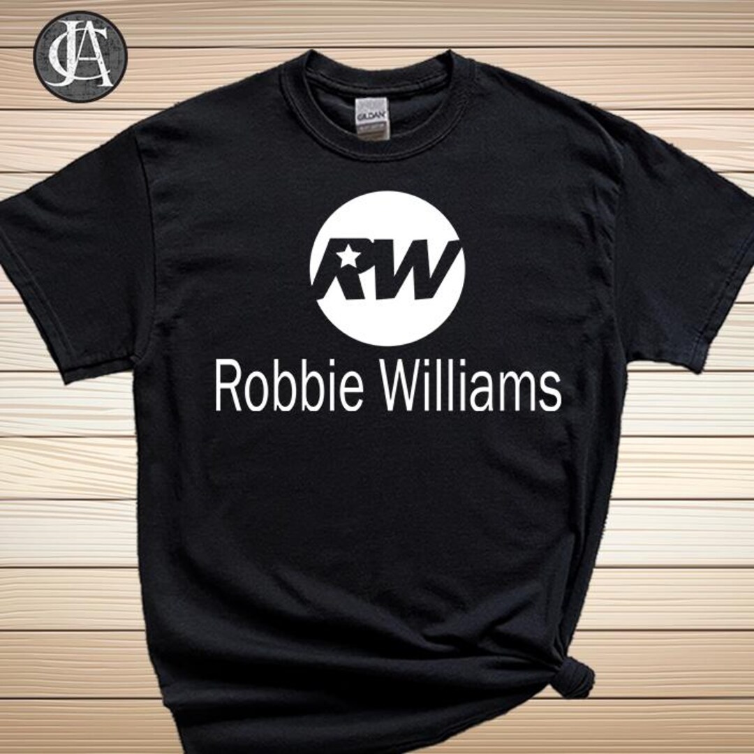 Robbie Williams T-shirts, Robbie Williams 2025 Tour T Shirt, Robbie ...
