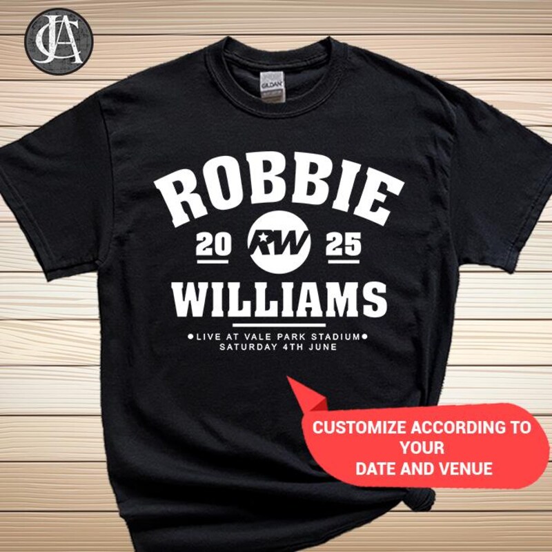 Robbie Williams T Shirt - Etsy UK