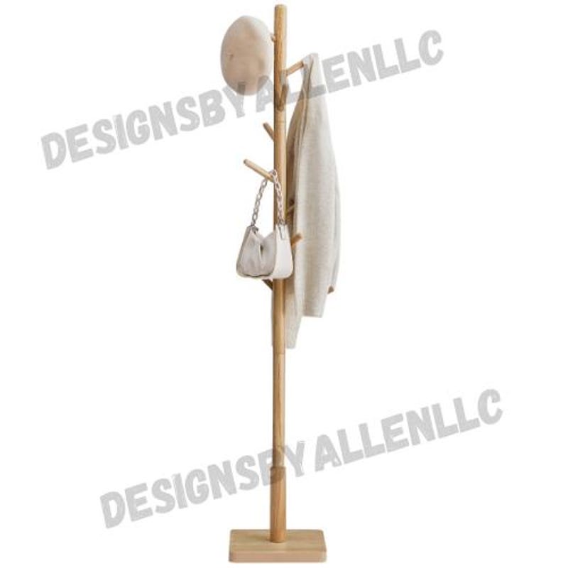 Bamboo Coat Rack - Etsy