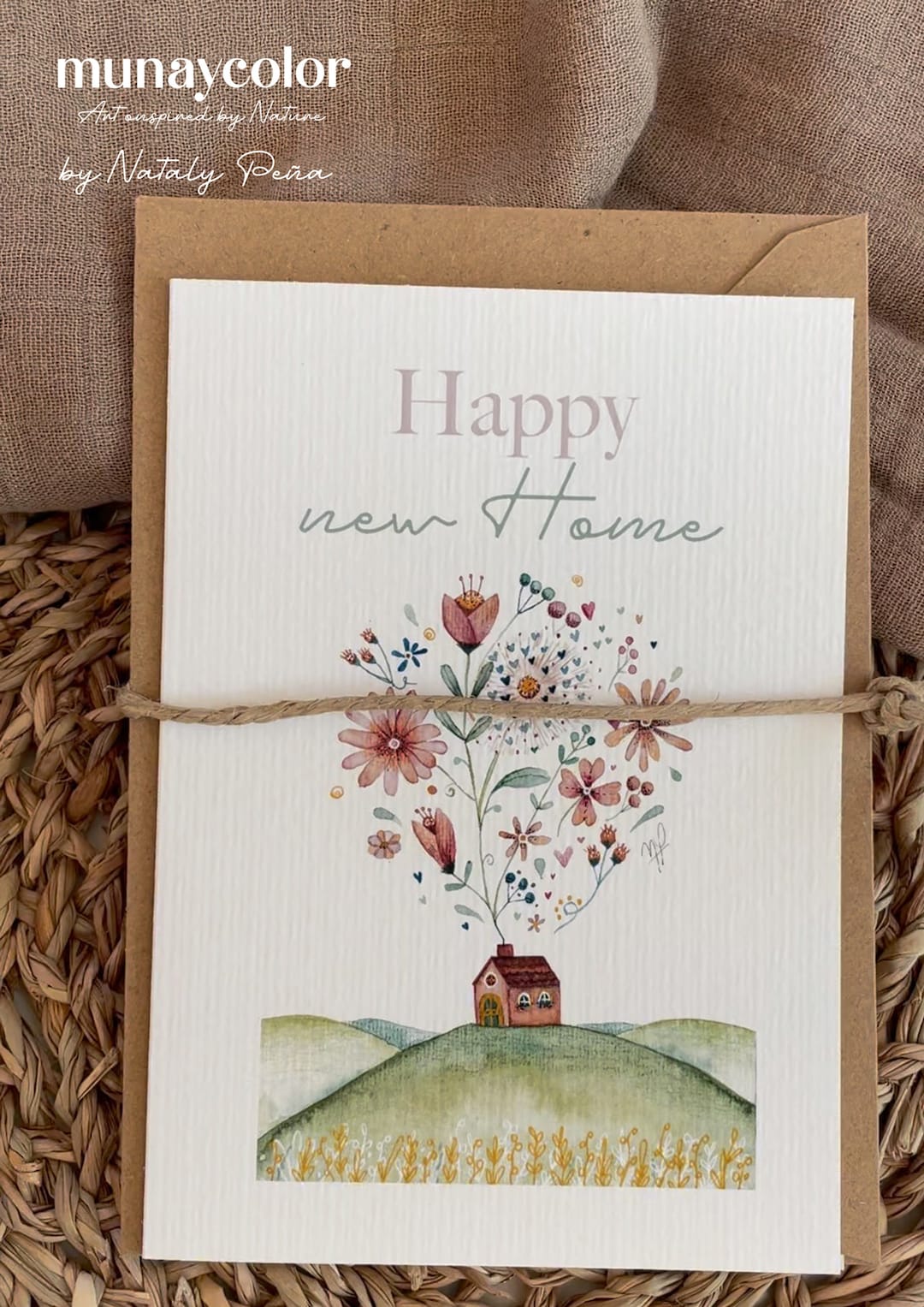 New Home, Greetings Card,housewarming Card, New Home Greeting Card ...