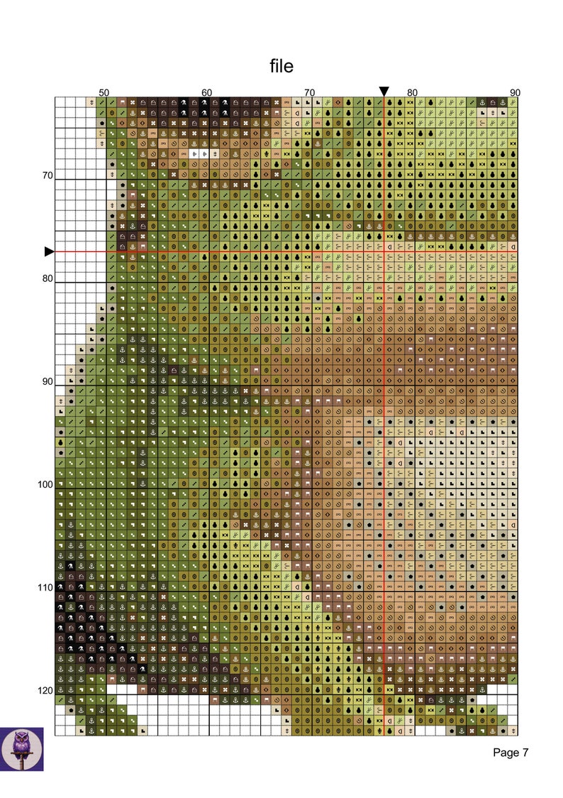 Frog Counted Cross Stitch Pattern - Etsy