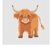 Highland Mini Cow Cross Stitch Pattern - Etsy