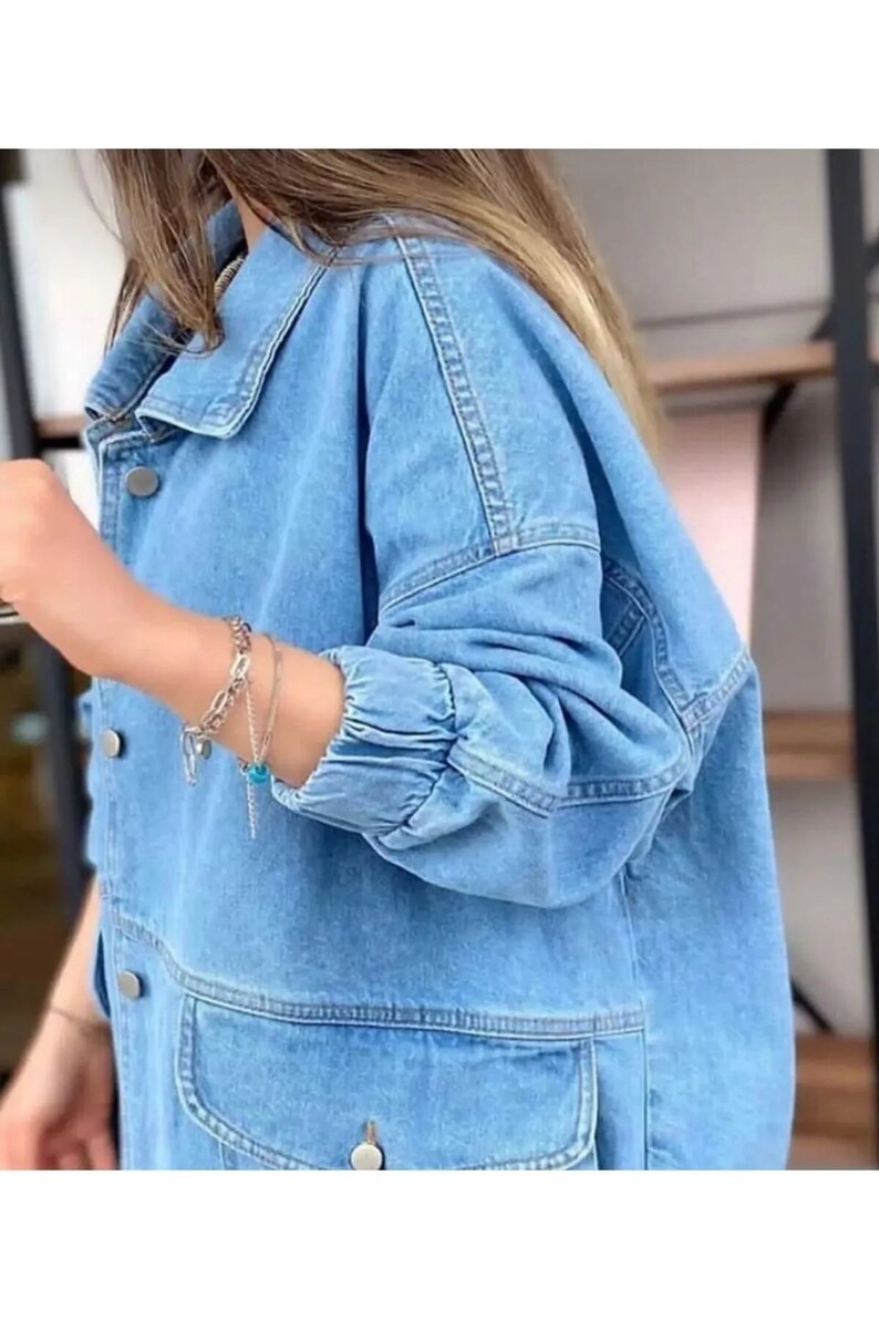 Discover the Latest Fashion Trend: Women's Oversized Denim Jackets for ...