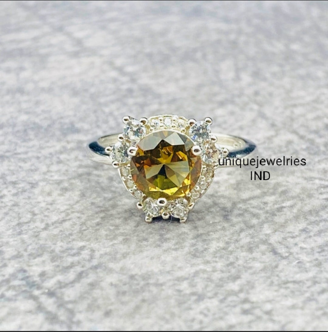 Women Zultanite Wedding Ring Color Changing Gemstone Ring 925 - Etsy