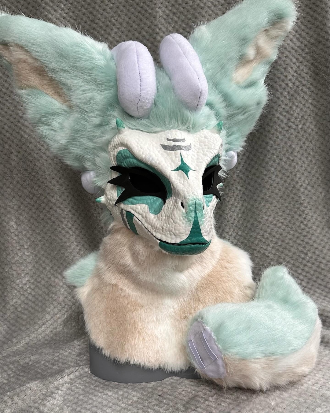 Raptor Mask Fursuit Premade READ DESCRIPTION FIRST - Etsy Australia