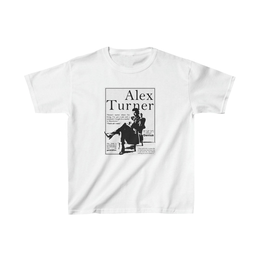 Alex Turner Arctic Monkeys Baby Heavy Cotton Tee Y2K - Etsy