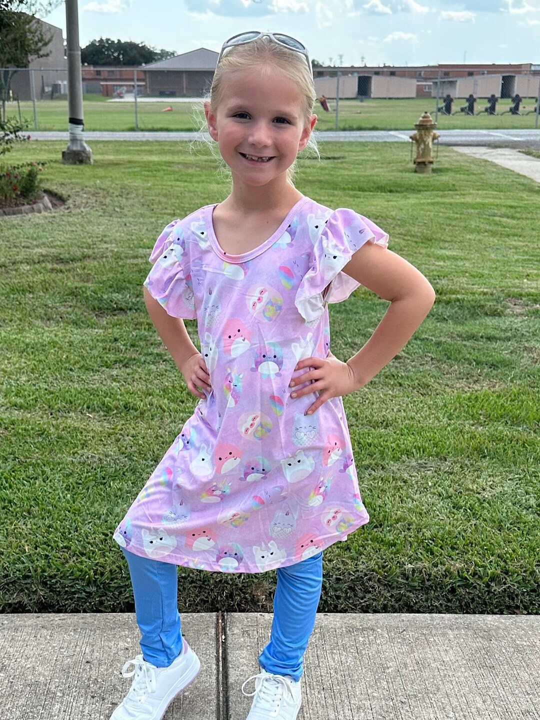 Purple Squishmallow Favorites Swing Dress - Etsy