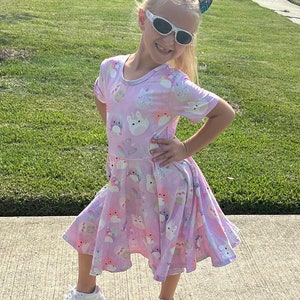 Purple Squishmallow Tshirt Twirl Dress - Etsy