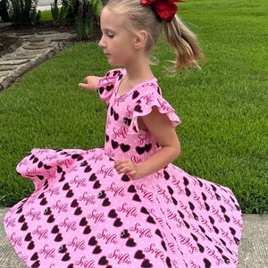 Singer Heart Glasses Twirl Dress - Etsy