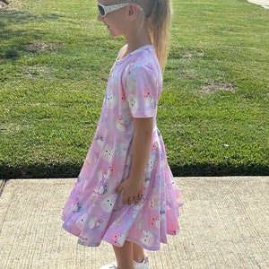 Purple Squishmallow Tshirt Twirl Dress - Etsy