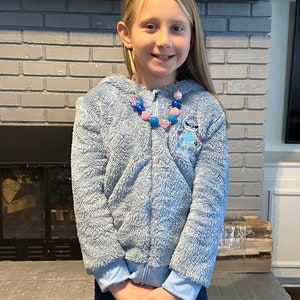 Blue Alien Zip up Fleece Hoodie - Etsy