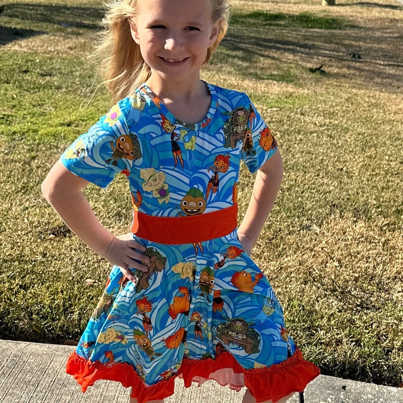 Fire Dress - Etsy
