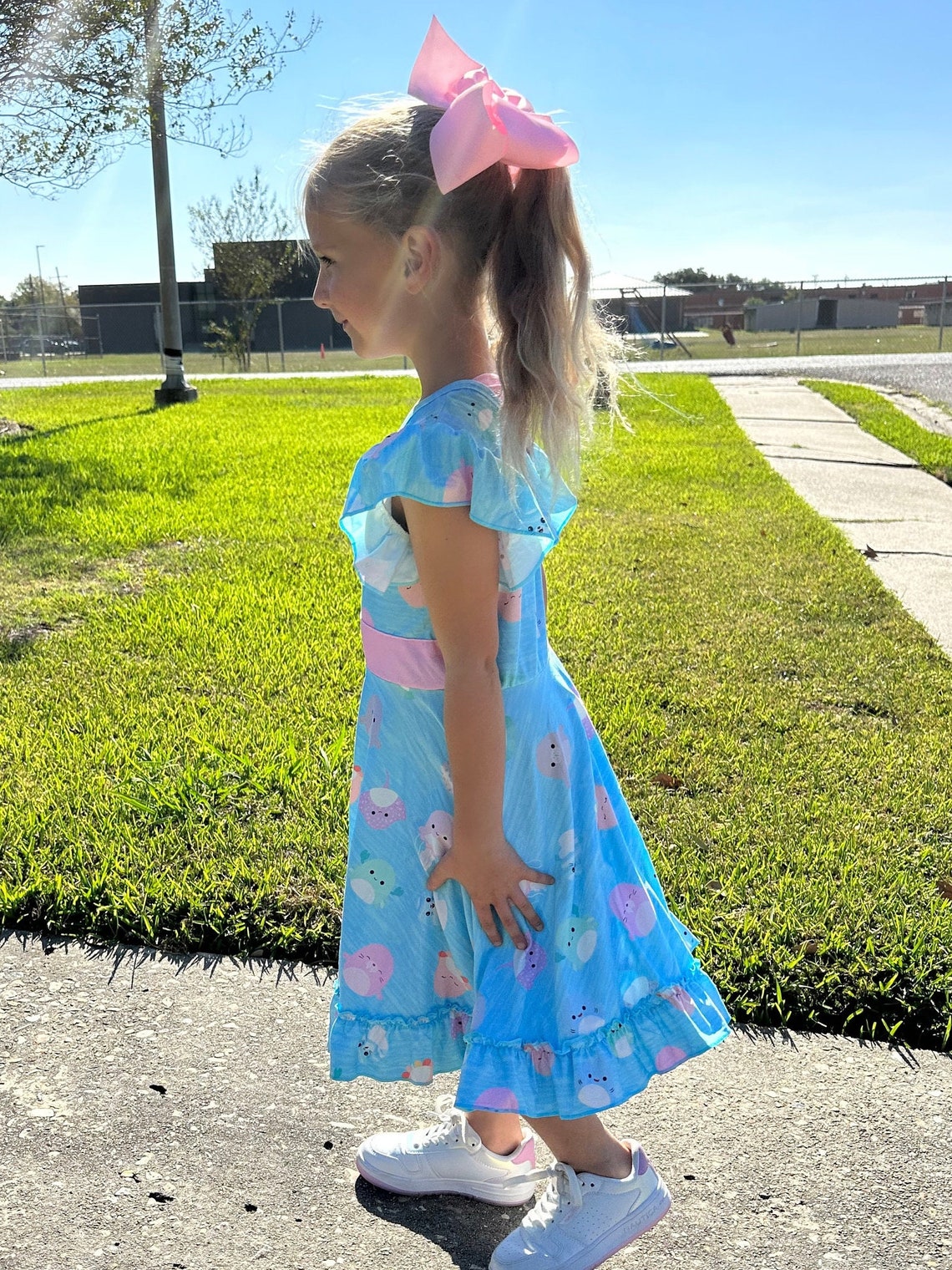 Squishmallow Ocean Friends Bow Back Twirl Dress - Etsy