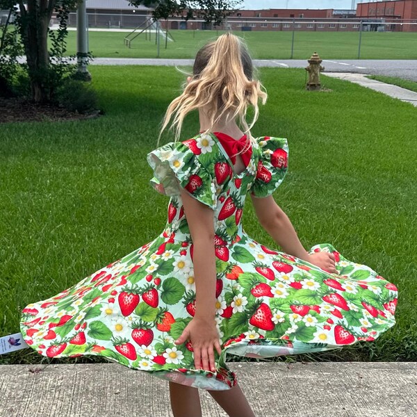Strawberry Dress Women - Etsy