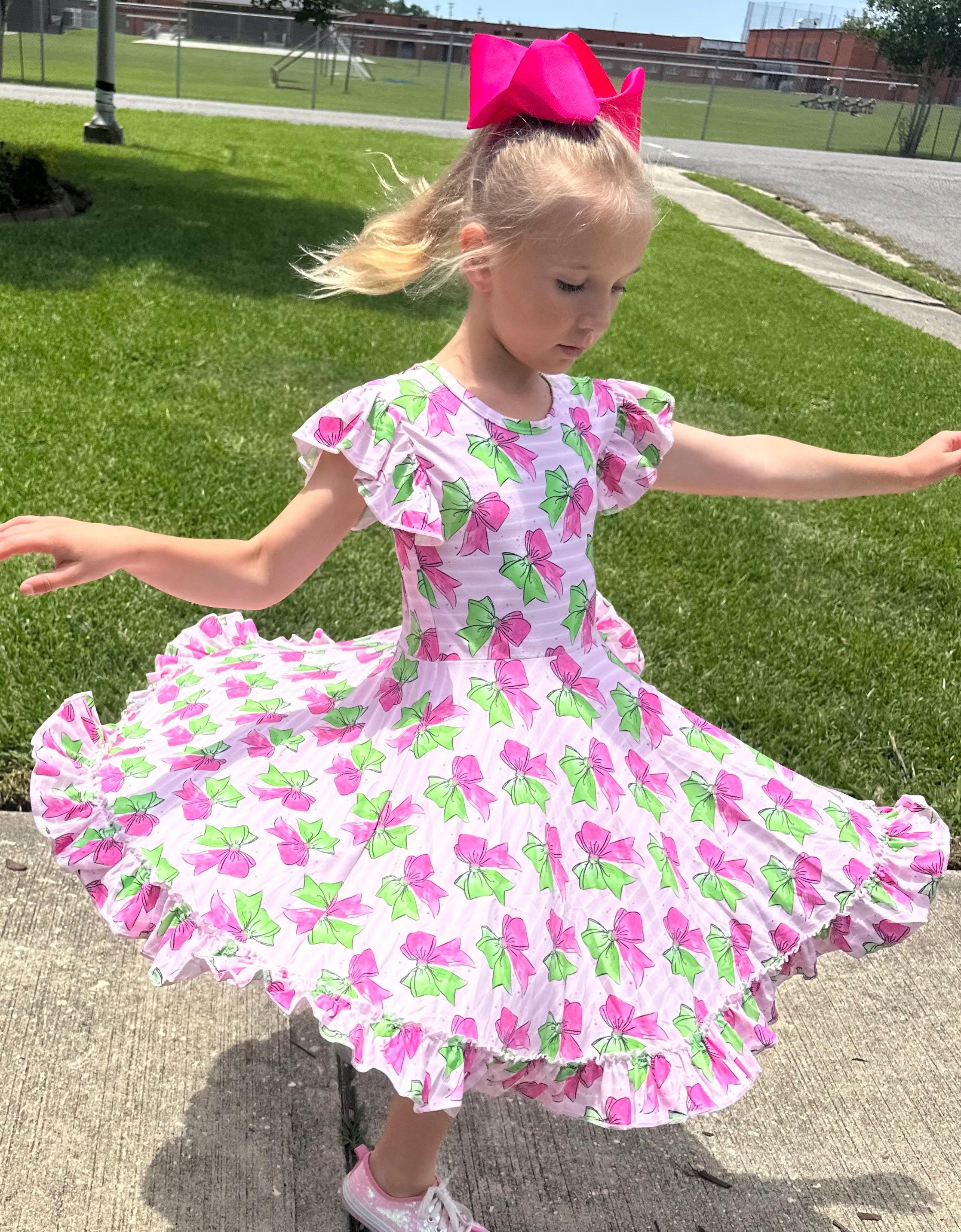 Musical Witches Bows Bow Back Twirl Dress - Etsy