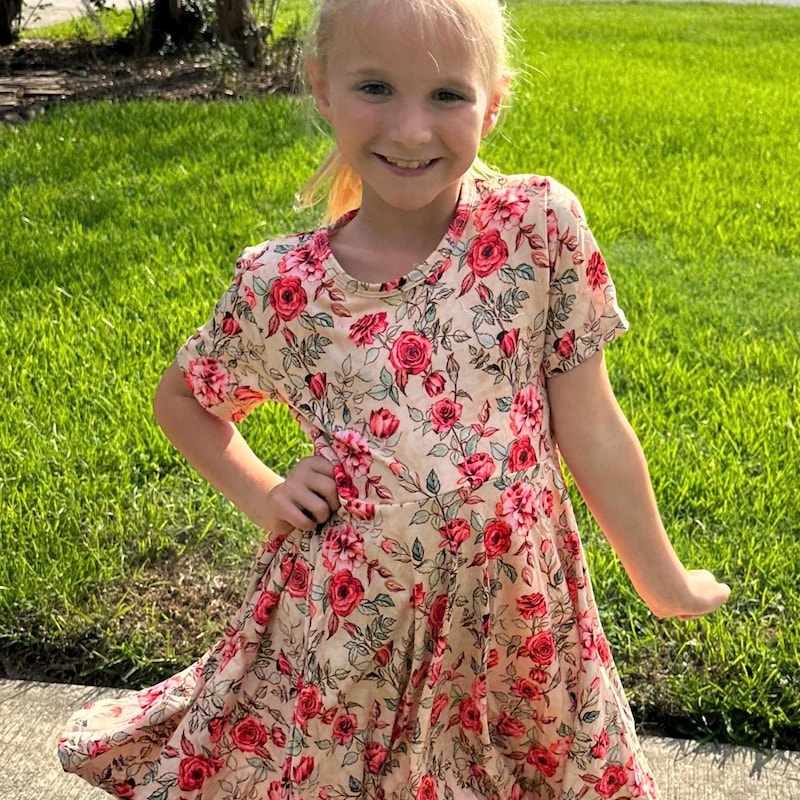 Twirl Dress Pattern - Etsy