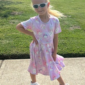 Purple Squishmallow Tshirt Twirl Dress - Etsy