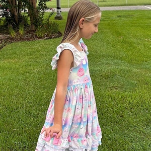 Pastel Squishmallow Lace and Ruffle Twirl Dress - Etsy