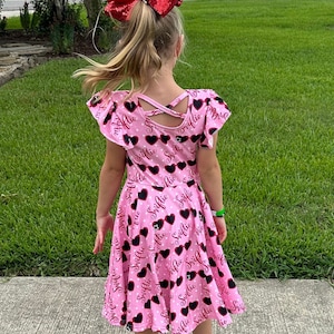 Singer Heart Glasses Twirl Dress - Etsy