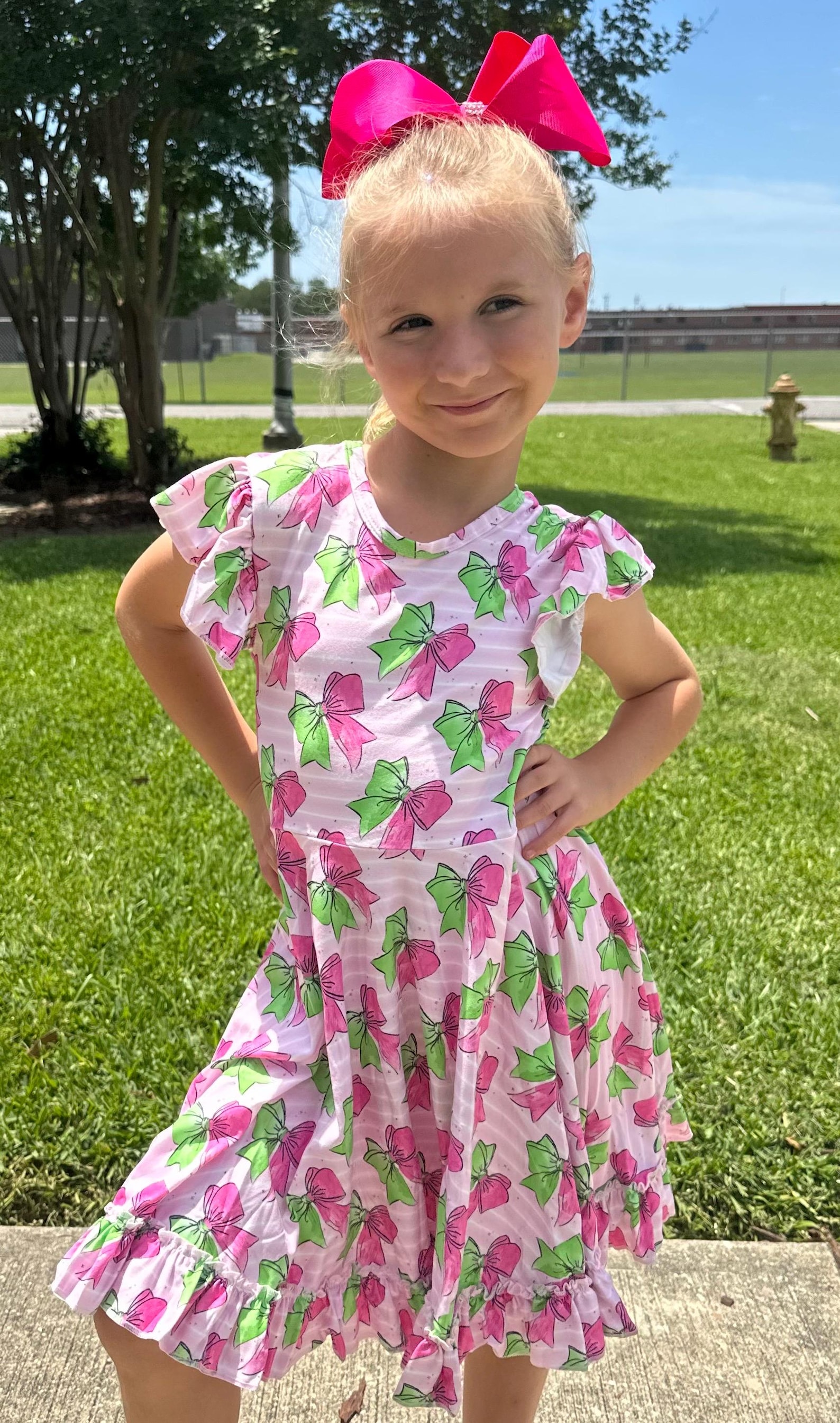Musical Witches Bows Bow Back Twirl Dress - Etsy