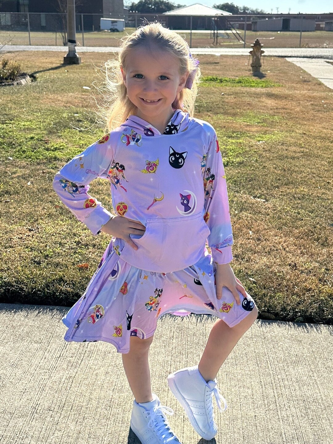 Moon Princess Twirl Skort Set - Etsy