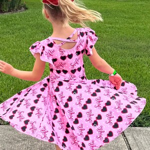 Singer Heart Glasses Twirl Dress - Etsy