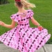 Singer Heart Glasses Twirl Dress - Etsy